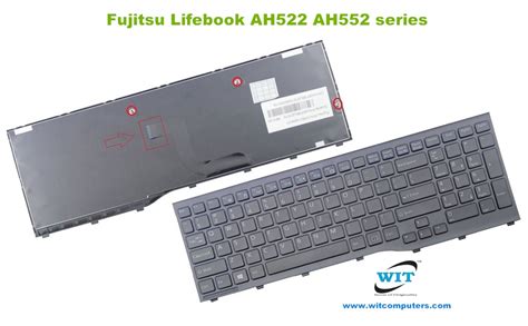 Laptop Keyboard Or Keypad For Fujitsu Lifebook Ah522 Ah552 Series P N Aefs6u01010 Cp581751 01
