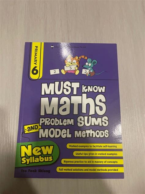 P6 Must Know Math Problem Sums Hobbies And Toys Books And Magazines Assessment Books On Carousell