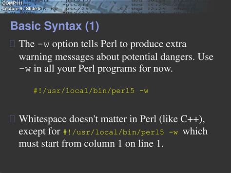 Ppt Introduction To Perl Powerpoint Presentation Free Download Id