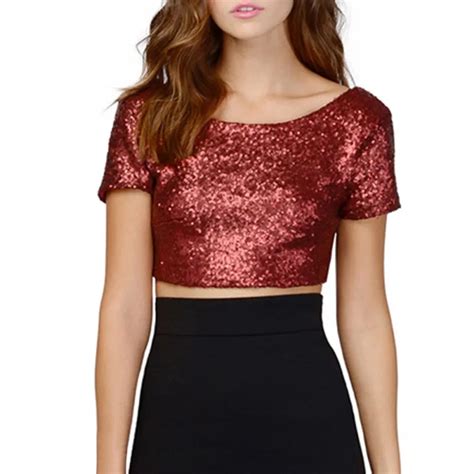 Buy Sexy Crop Tops Women 2017 Summer O Neck Backless