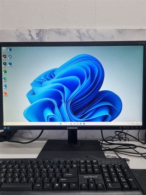 사무용 삼성 컴퓨터 모니터셋트i5 24008gss 데스크탑본체 중고나라