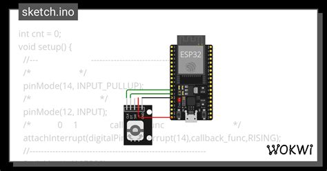 Encodertest Wokwi Esp32 Stm32 Arduino Simulator