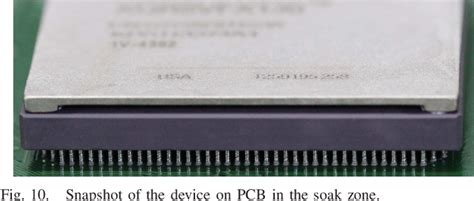 Figure 1 From Solder Immersion Process Of Ceramic Column Grid Array Package Assembly For Space