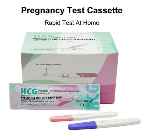Urine Pregnancy Test Midstream Hcg Pregnancy Test Kit Manufacturers One
