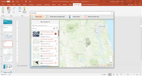 How To Add A Map To Powerpoint Esri Community