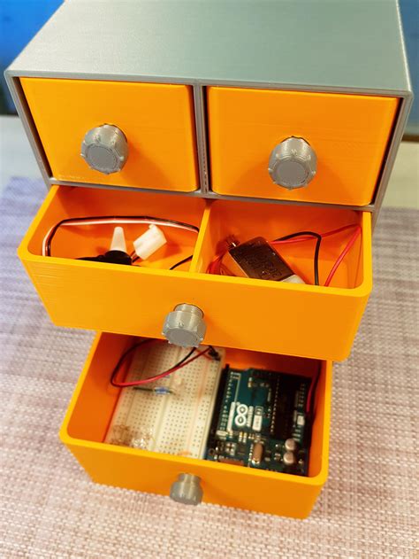 3d Printed My Own Drawer To Keep My New Arduino Electronics In An 3d Printed My Own Drawer To Keep My New Arduino Electronics In An