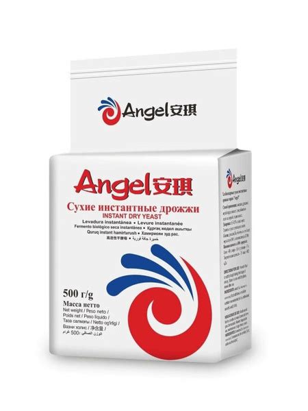 Сухие инстантные дрожжи ANGEL(малосладкие) 5 шт 500 гр - купить с ...