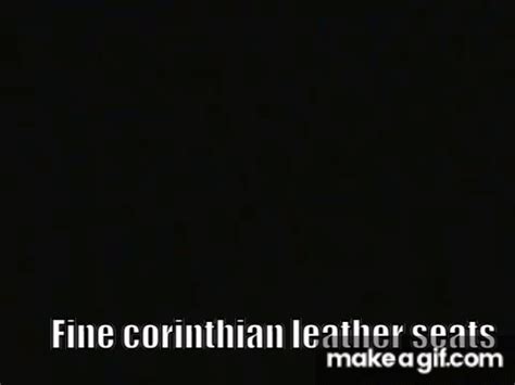 Ricardo Montalban Rich Corinthian Leather 1988 On Make A 