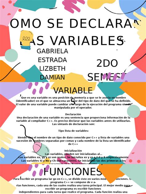 Variables Pdf Variable Informática C