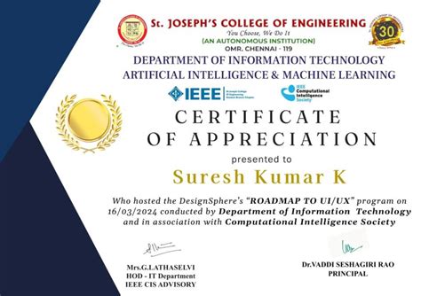 suresh kumar k on linkedin ieee eventcoordination uiux