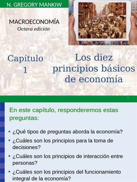 Macro Ch01 Pdf Mercado Economía Inflación