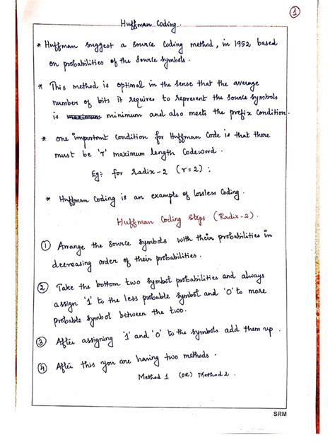 Unit V Problems Huffman Coding Pdf