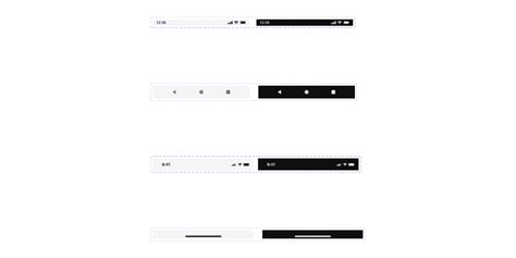 Status Barnavigation Bar For Iphone And Android Community Figma