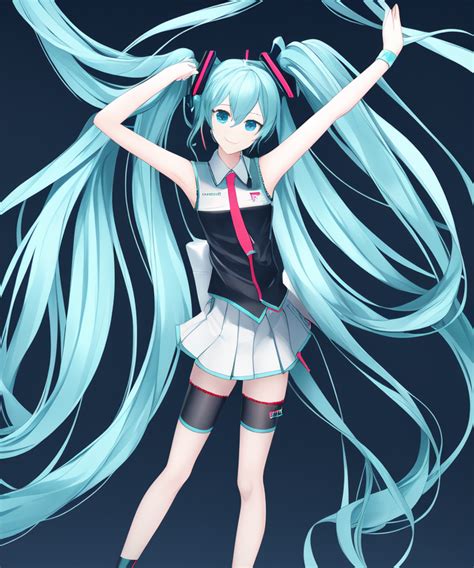 Ai Illustration Hatsune Miku By Yb5000 On Deviantart