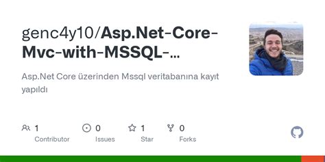 Github Genc Y Asp Net Core Mvc With Mssql Database Crud Asp Net Core Zerinden Mssql