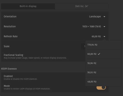 Laptop Monitor Higher Refresh Rate Than Possible R Pop Os