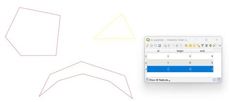 Exploding Lines With Pyqgis Geographic Information Systems Stack Exchange