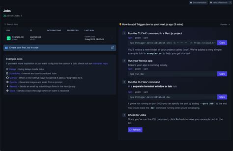 [tri 857] record the setup experience and provide feedback · issue 249