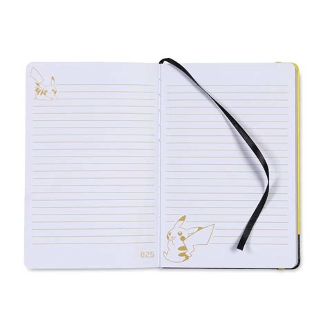 Pikachu Color Block Pokémon Fundamentals Notebook Pokémon Center