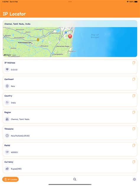 Ip Locator For Ios Iphoneipadipod Touch Free Download At Apppure