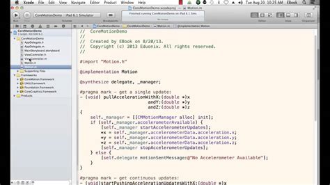 CoreMotion In IOS YouTube