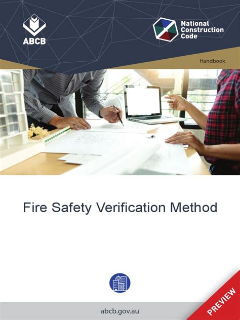 Handbook Fire Safety Verification Method Pdf Pdf Verification And Validation Regulatory