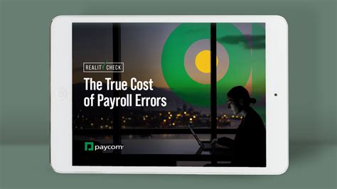 Reality Check The True Cost Of Payroll Errors Paycom