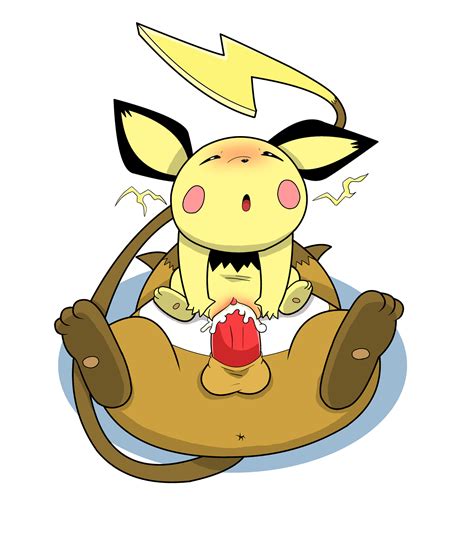 Rule 34 Color Female Fur Furry Male Nudity Penis Pichu Pokemon Pokemon Species Raichu Sex