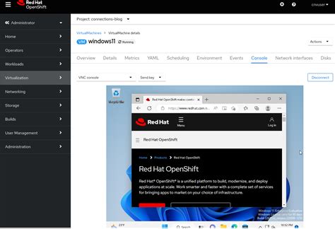 Connecting To Vms In Red Hat Openshift Virtualization