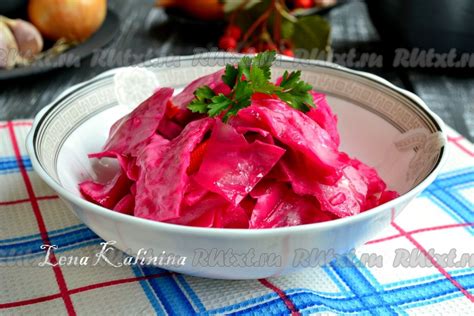 Маринованная капуста "Пелюстка": 8 фото в рецепте