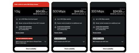 Verizon Fios And 5g Home Internet Plans Include Extra T Cards And Freebies From 25 Per Month