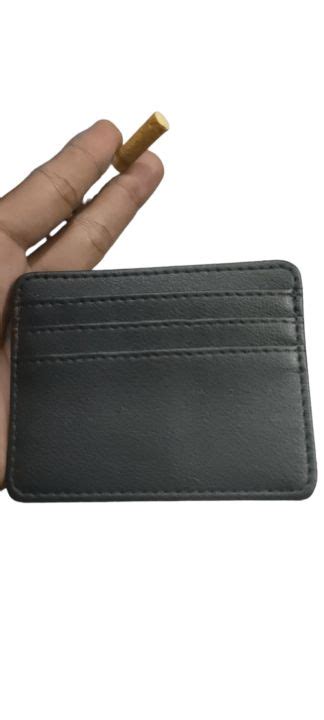 Card Holder Tempat Simpan Kartu Dan Uang Terdiri Dari 6 Slot Depan Belakang Dan Terdapat