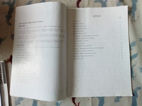 Matrixsynth Cheetah Ms 6 Multi Timbral Vintage Analog Synthesizer Original Owners Manual