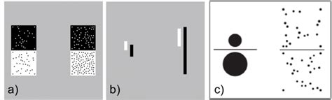 Sample Nonsymbolic Ratios Used In Nonsymbolic Comparison Tasks Ratios