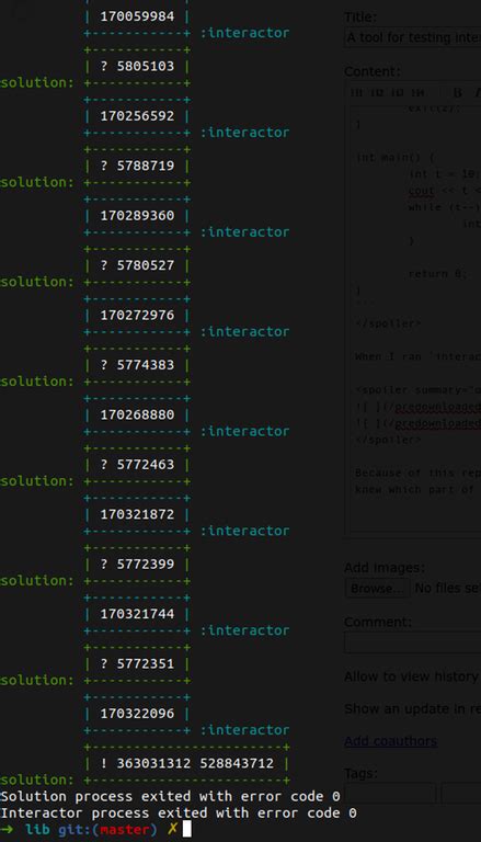 A Tool For Testing Interactive Problems Codeforces