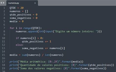 Fa A Um Programa Que Leia N Meros Inteiros Calcule E Escreva A