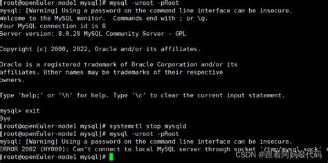 openEuler学习mysql第一次总结 openeuler mysql CSDN博客