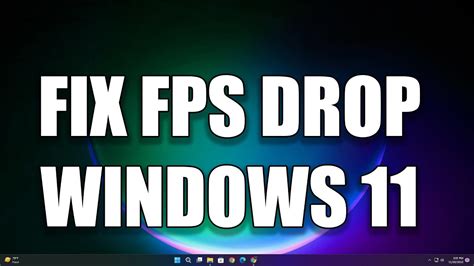 How To Fix FPS Drops Low FPS While Gaming On Windows YouTube