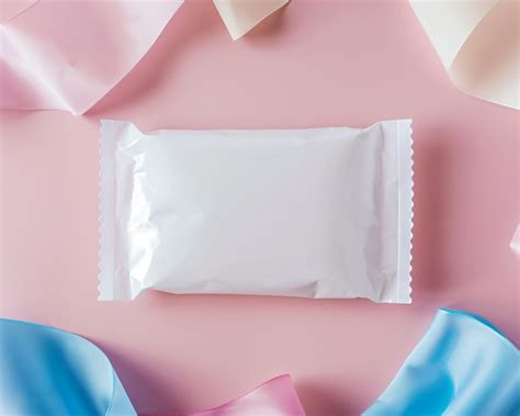 Premium Photo Chocolate Or Candy Blank Wrapper Over A Table