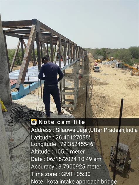 Abhay Mohan Pachauri On Linkedin Wtp Intake Watersupplyproject Swsm Jjm