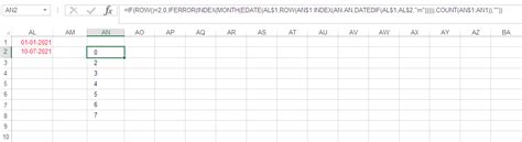 Microsoft Excel List All Months Between Two Dates Sequentially Super User