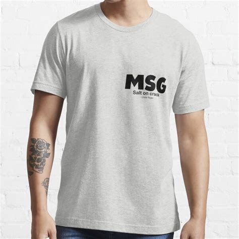 Msg Salt On Crack Uncle Roger Nigel Ng T Shirt For Sale By