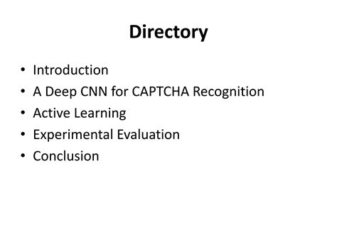 Captcha Recognition With Active Deep Learning Ppt