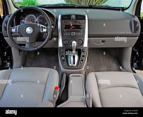 Dashboard 2007 Saturn Vue Green Line Hybrid Stock Photo Alamy
