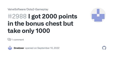 I Got 2000 Points In The Bonus Chest But Take Only 1000 Issue 2988