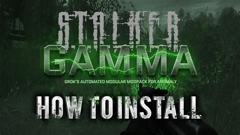 Stalker Anomaly Gamma