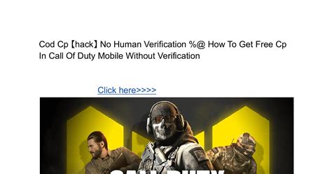 Cod Cp 【hack】 No Human Verification How To Get Free Cp In Call Of Duty Mobile Without