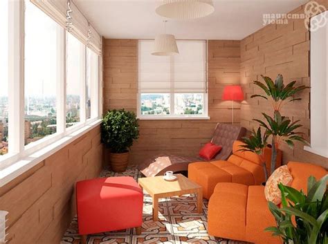 Дизайн балкона Дизайн Балкон