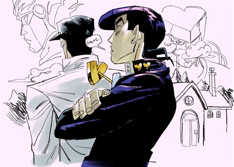 Josuke Jotaro By Ennuikal On Newgrounds
