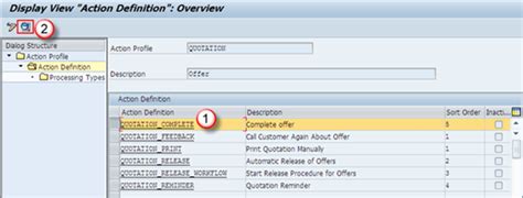 SAP CRM Action Profile Complete Tutorial
